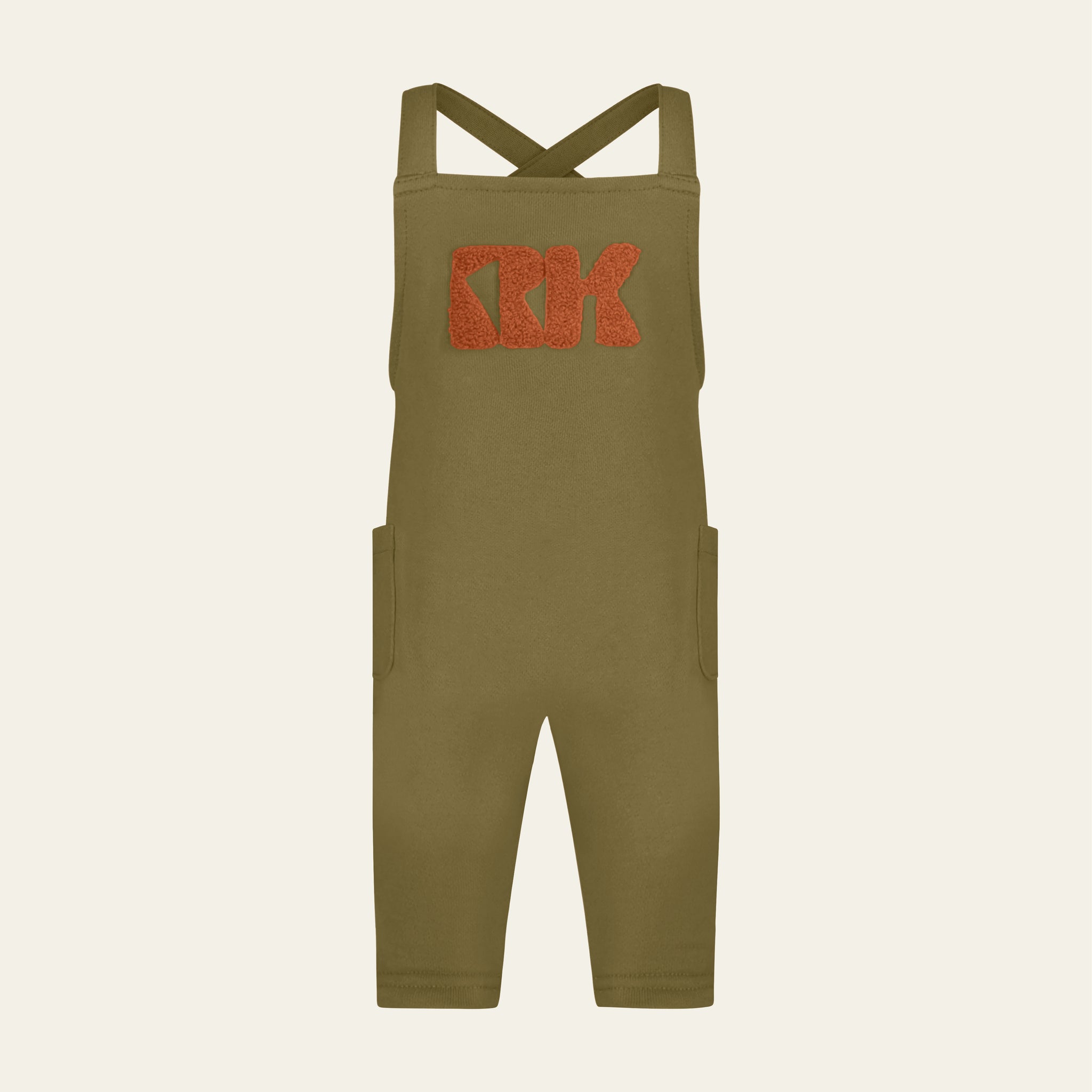 Sherpa Logo Baby Overalls – RetroKid